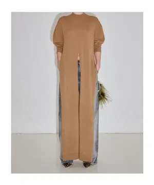 DARKPARK Gia Knit Oversized Long T-shirt