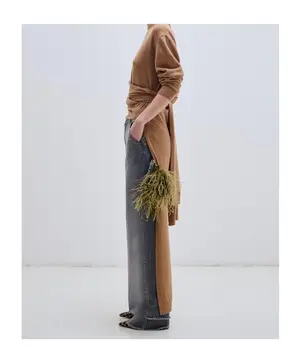 DARKPARK Gia Knit Oversized Long T-shirt