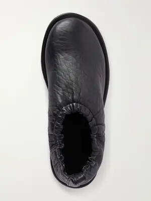 Studio Nicholson Crinkled Leather Loafers