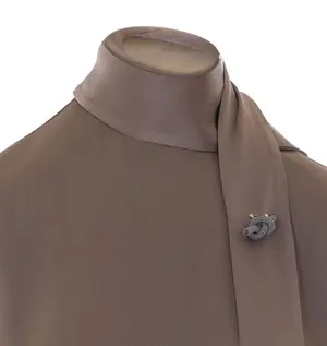 Fabiana Filippi Falcon Scarf Detail Top