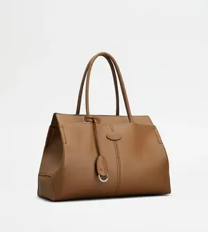 TOD'S Shopping Bag In Leather Medium