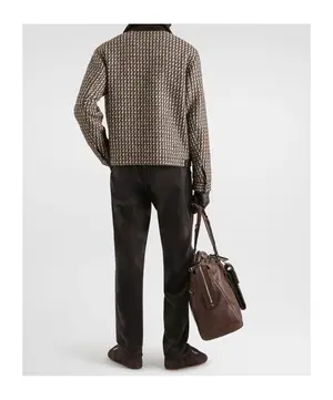 Dolce & Gabbana Dolce Gabbana Quilted Houndstooth Jacket