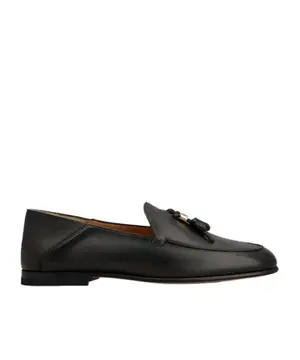 TOD'S Mule Loafers In Nappa Leather - Black