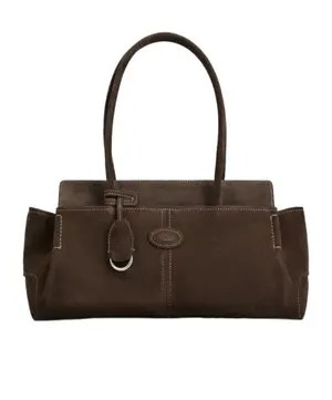 TOD'S Shoulder Bag In Suede Small