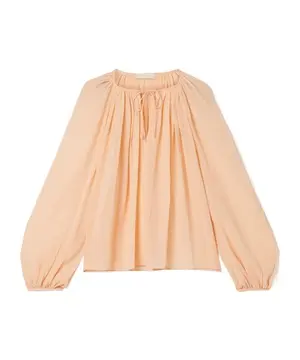 Ulla Johnson Chiffon Long-sleeve Shirt