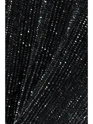 Retrofete Sequin Halter Mini Dress