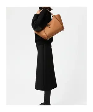 TOD'S T Timeless Shopping Bag In Leather Small