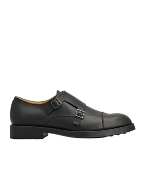 TOD'S Double-strap Monk Shoes - Black