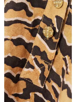Zimmermann Tiger-striped Dress
