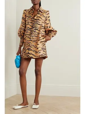 Zimmermann Tiger-striped Dress