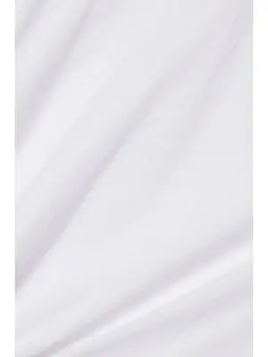 LESET Cropped Slub Cotton-jersey T-shirt