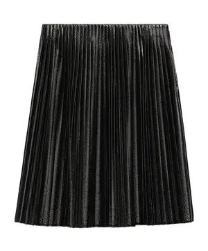 COURREGES Courrèges Pleated Vinyl Skirt