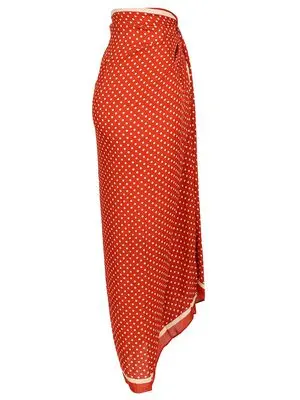 Matteau Double Georgette Silk Scarf - No