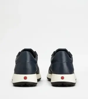 TOD'S Red Dot Sneakers In Leather
