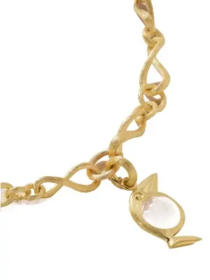 OLE LYNGGAARD COPENHAGEN Yellow And Rose Gold Quartz Bracelet