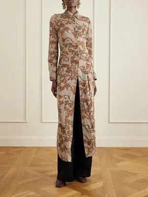 Dries Van Noten Light Flowing Long Dress