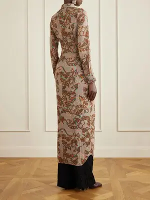 Dries Van Noten Light Flowing Long Dress