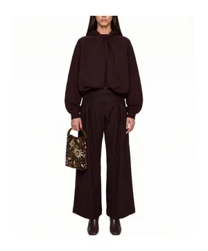 Dries Van Noten Comfortable Loose-fitting Cotton Pants