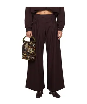 Dries Van Noten Comfortable Loose-fitting Cotton Pants