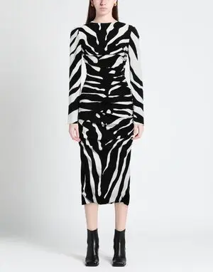 Dolce & Gabbana Zebra Print Fitted Dress