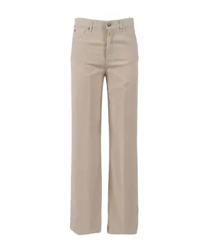 DONDUP High Waist Wide Leg Jeans - Black