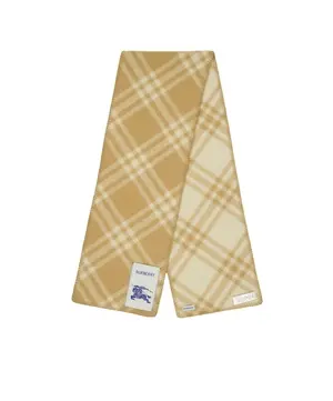 Burberry Plaid Scarf - Black