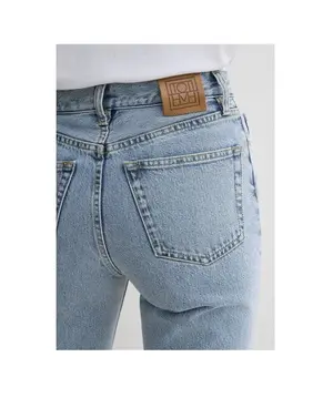 TOTEME Mid-rise Straight Leg Jeans