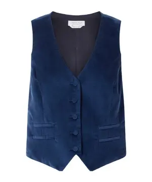 Gabriela Hearst Cotton-corduroy Vest - Black