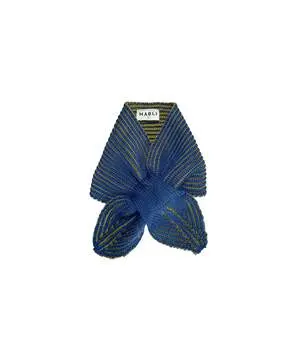 MABLI Ffyn Skater Scarf Deep Sea/golden Olive