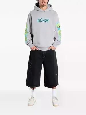 RIPNDIP Skull And Bones Hoodie - Grey