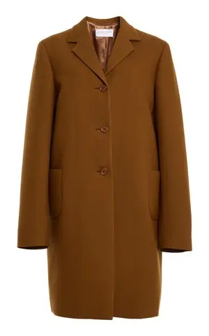 MICHAEL KORS Reefer Wool-Blend Coat