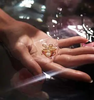 CECE JEWELLERY Blushing Rose Diamond Ring