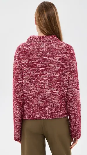 Rag & Bone Marlee Crew Sweater - Red