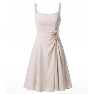 LUNA FASHION HOUSE Neutrals Short Dress, Lesli