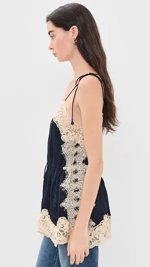 Sea Shay Lace Tie Camisole