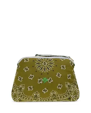 CALL IT BY YOUR NAME Large Bandana Vanity Bag - Bronze