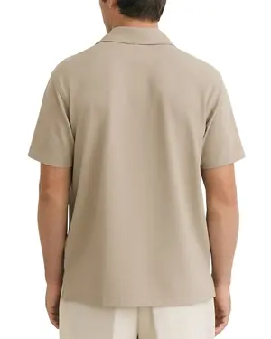 REISS River Textured Short Sleeve Shirt