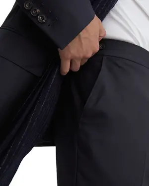 REISS Success Classic Fit Wool Suit Pants