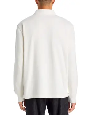 Studio Nicholson Cotton Jersey Rugby Polo - Parchment