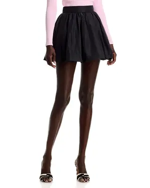 PATOU Bubble Mini Skirt - Black