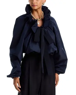PATOU La Iconic Volume Blouse - Night