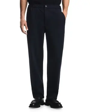 Emporio Armani Jersey Trousers - Navy