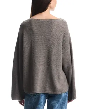 Emporio Armani Wool & Cashmere Boat Neck Sweater
