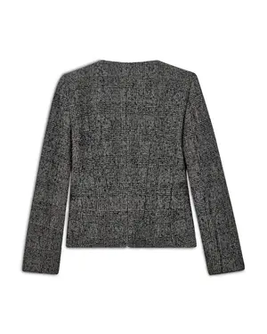 Emporio Armani Wool Asymmetrical Jacket