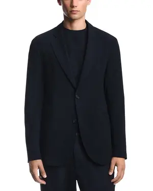 Emporio Armani Tailored Fit Single Breasted Suit Jacket - Anthracite