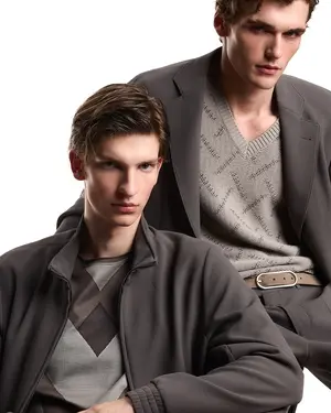 Emporio Armani 3d Crepe Jersey Blouson Jacket