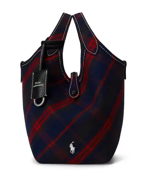 Polo Ralph Lauren Polo Play Plaid Tote - Multi Plaid