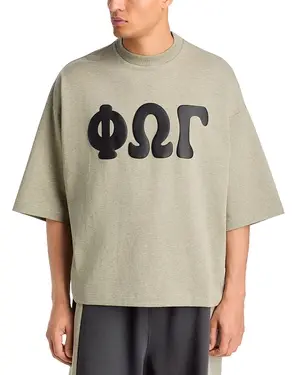 Fear Of God Essentials Merch Tee Boxy Fit - Overcast