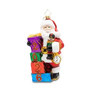 CHRISTOPHER RADKO Counting Down To Christmas Cheer 2026 Glass Ornament - No Color
