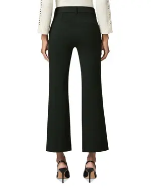 Paige Monterey Ponte Cropped Flare Pants